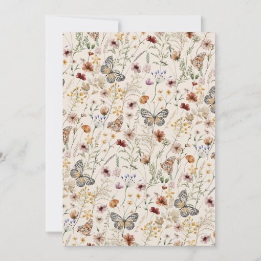 Boho Monogram Wedding Invitation | Zazzle