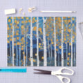 Boho Mountain Aspen Tree Scene Tissue Paper | Zazzle