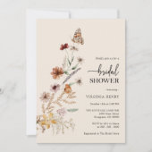 Boho Photo Bridal Shower Invitation | Zazzle