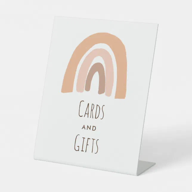 Boho Rainbow Birthday Cards and Gifts Sign | Zazzle