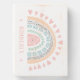 Boho Rainbow Personalized Wooden Box Sign | Zazzle