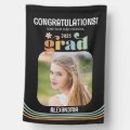 Boho Retro Photo Congratulations Graduate House Flag | Zazzle