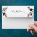 Boho Return Address on Back Flap Envelope | Zazzle