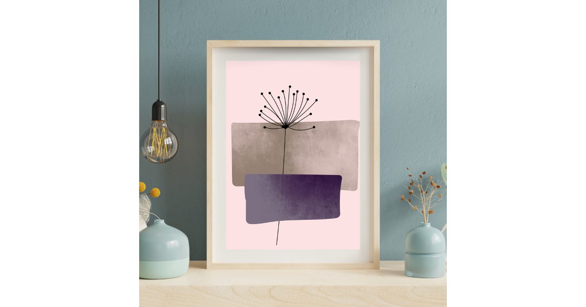 Boho Style Poster Print 13x19 | Zazzle