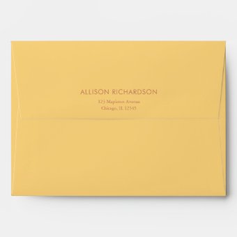 Boho sunshine sun yellow blue envelopes 5x7 card | Zazzle