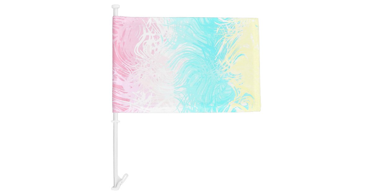Boho Swirly Groovy Abstract Genderflux Pride Flag | Zazzle