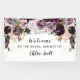 Boho Watercolor Floral Bridal Shower Welcome Banner | Zazzle