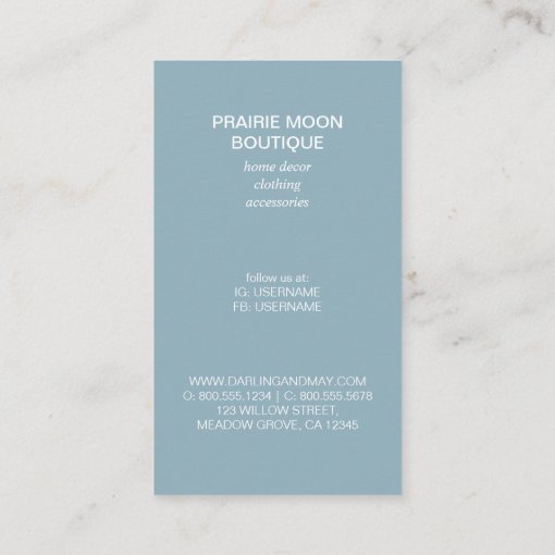 Boho Watercolor Macrame Wall Hanging Business Card | Zazzle