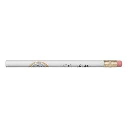 Boho Watercolor Rainbow Kid's Personalized Pencil | Zazzle