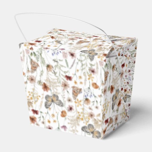 Boho Wedding Favor Box | Zazzle