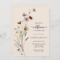Boho Wildflower Birthday Invitation | Zazzle