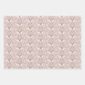 Boho Wildflower Floral Butterfly Wrapping Paper Sheets | Zazzle