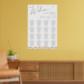 Boho Wildflower | Table Number Seating Chart | Zazzle