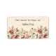 Boho Wildflower This Book Belongs To Label | Zazzle