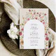 Boho Wildflowers Wedding Invitation | Zazzle