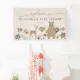Boho Woodland Baby Shower Welcome Banner | Zazzle