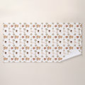 Boho Woodland Jungle Animal Pattern Bath Towel Set | Zazzle