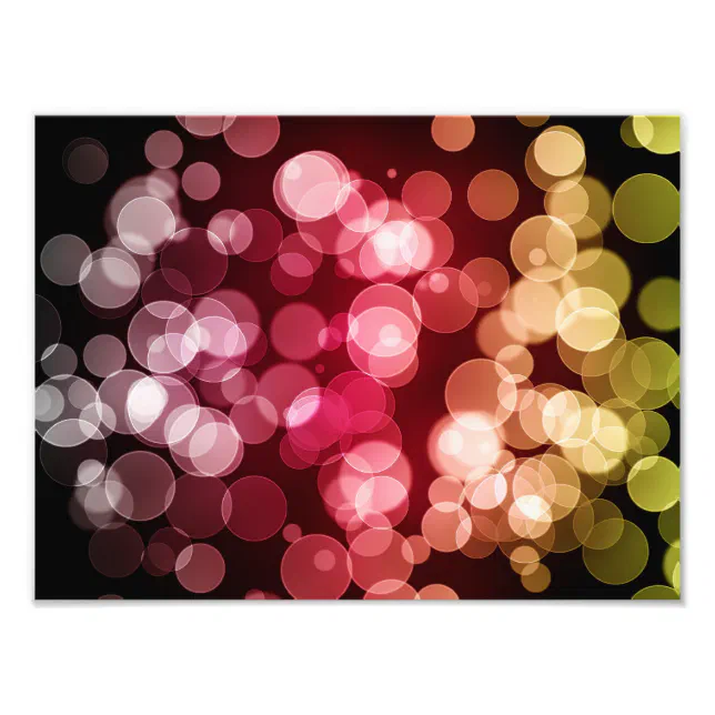Bokeh Photo Print | Zazzle
