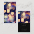 Bokeh Photography Business Cards | Zazzle