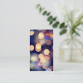 Bokeh Photography Business Cards | Zazzle