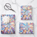 Bold and Bright Holographic Crystal Wrapping Paper Sheets | Zazzle