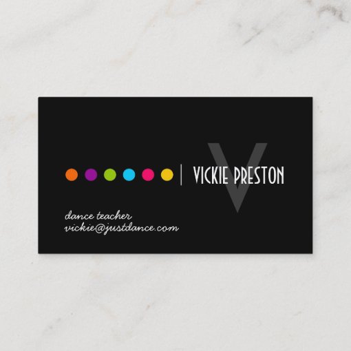 Bold Business Card | Zazzle