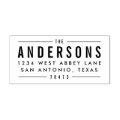 Bold Impression Address Stamps | Zazzle