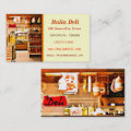 Bold Italian Deli Business Card | Zazzle