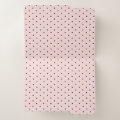 Bold, Modern Navy Blue & Pink Family Tree File Folder | Zazzle
