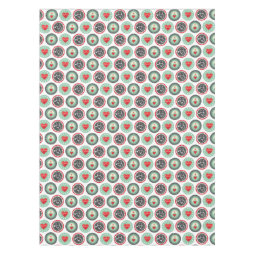 Bold Nurse Pattern - LPN RN Healthcare Tablecloth | Zazzle