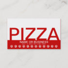 retro PIZZA loyalty stamp card | Zazzle.com
