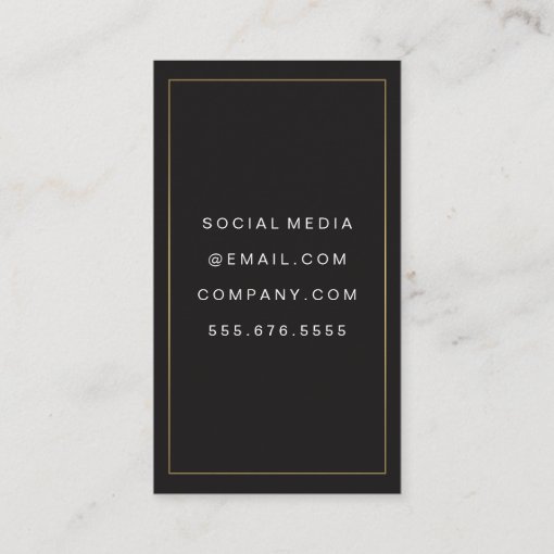 Bold Quote Business Card | Zazzle