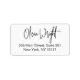 Bold Signature Script, Professional Label | Zazzle