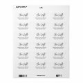 Bold Signature Script, Professional Label | Zazzle