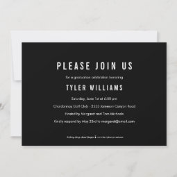 Bold Timeless Graduation Announcement Invitation | Zazzle