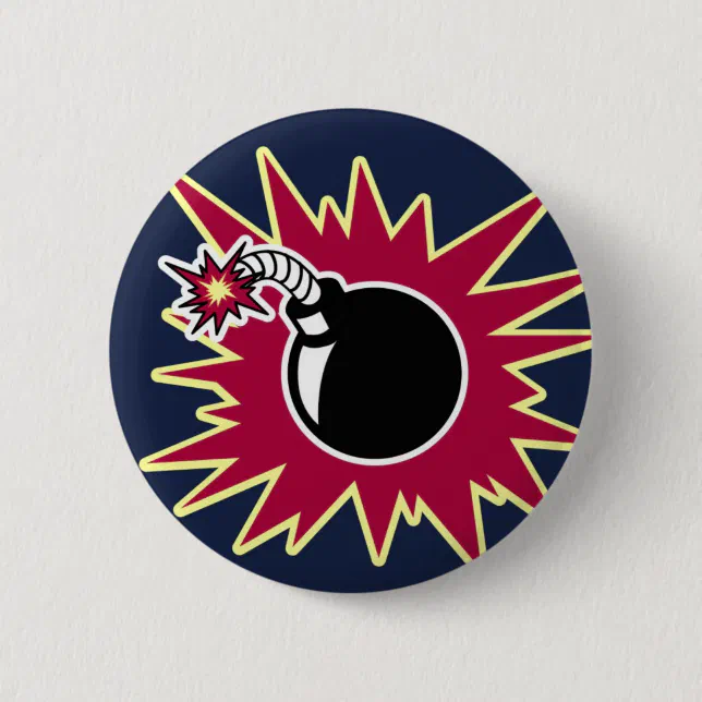 Bomb Button | Zazzle