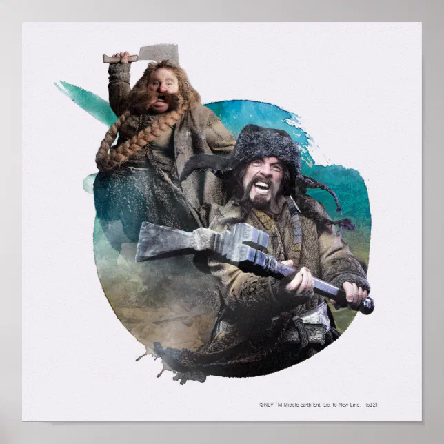 Bombur and Bofur Poster | Zazzle