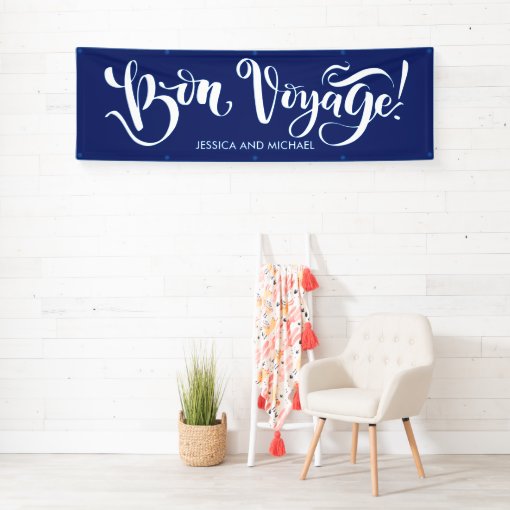 Bon Voyage Banner | Zazzle