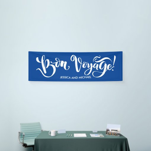 Bon Voyage Banner | Zazzle