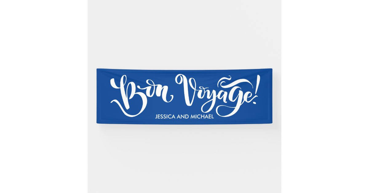 Bon Voyage Banner | Zazzle