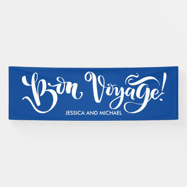 Bon Voyage Banner | Zazzle