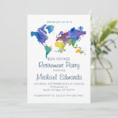 Bon Voyage Retirement Party Invitation | Zazzle