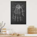 Bones of the Left-Hand Palmar Surface Anatomy Poster | Zazzle
