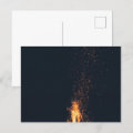 bonfire holiday postcard | Zazzle