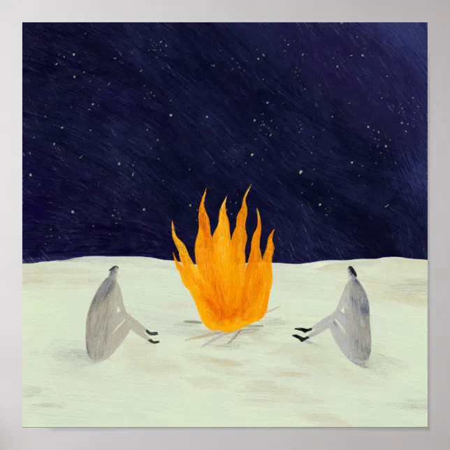 Bonfire Poster | Zazzle