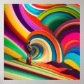 Bonnaroo Festival Poster | Retro Psychedelic Music | Zazzle