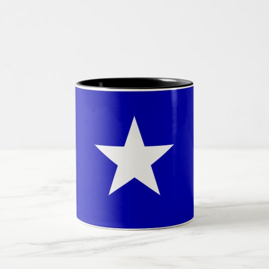 Bonnie Blue Flag Two-Tone Coffee Mug | Zazzle.com