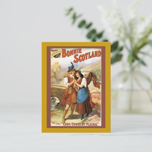 Bonny Scotland Postcard | Zazzle