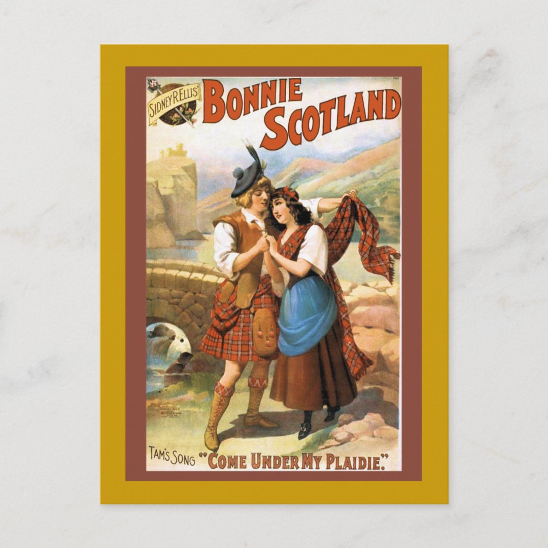 Bonny Scotland Postcard | Zazzle