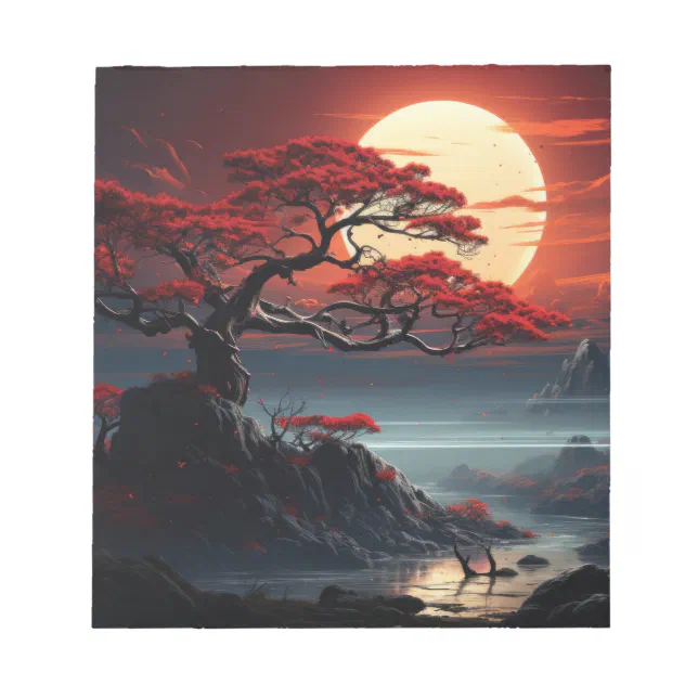 Bonsai Tree Notepad | Zazzle
